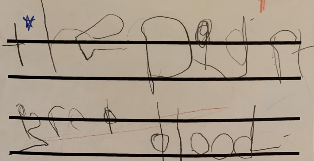 Writing in reception - Foundation Years