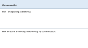 Example format for the progress check at age two - Foundation Years